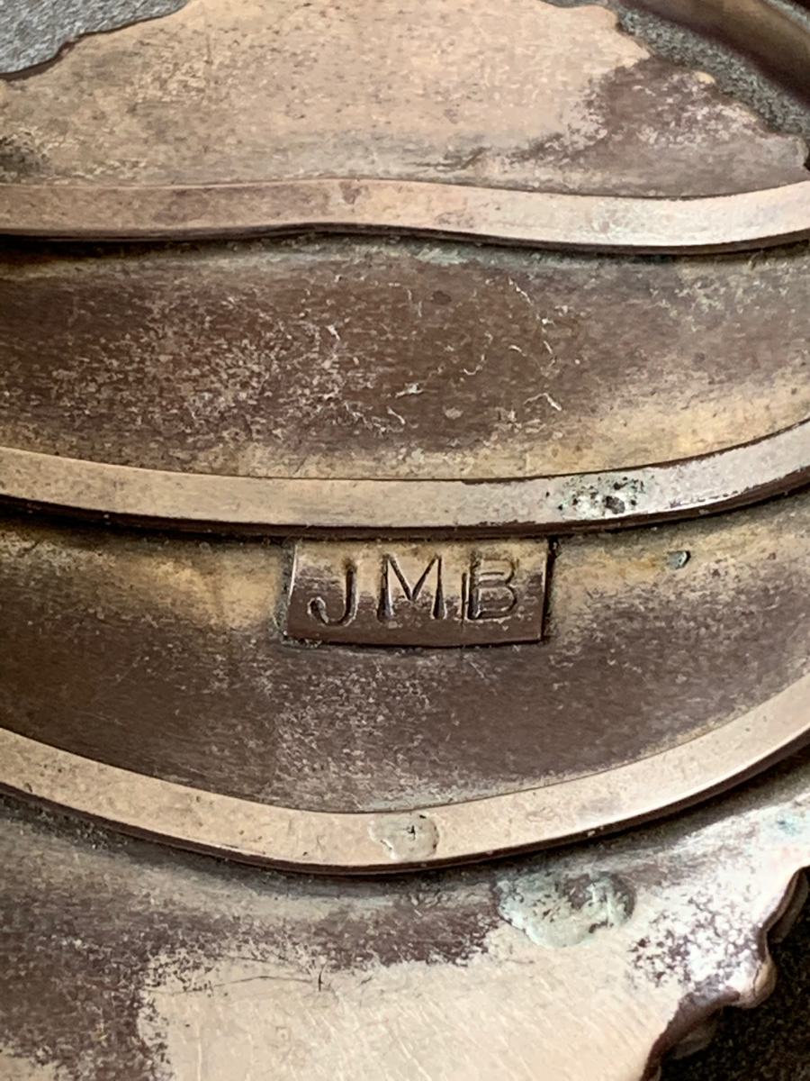 Johnny Mike Begay Navajo Sterling Turquoise Cluster Bracelet