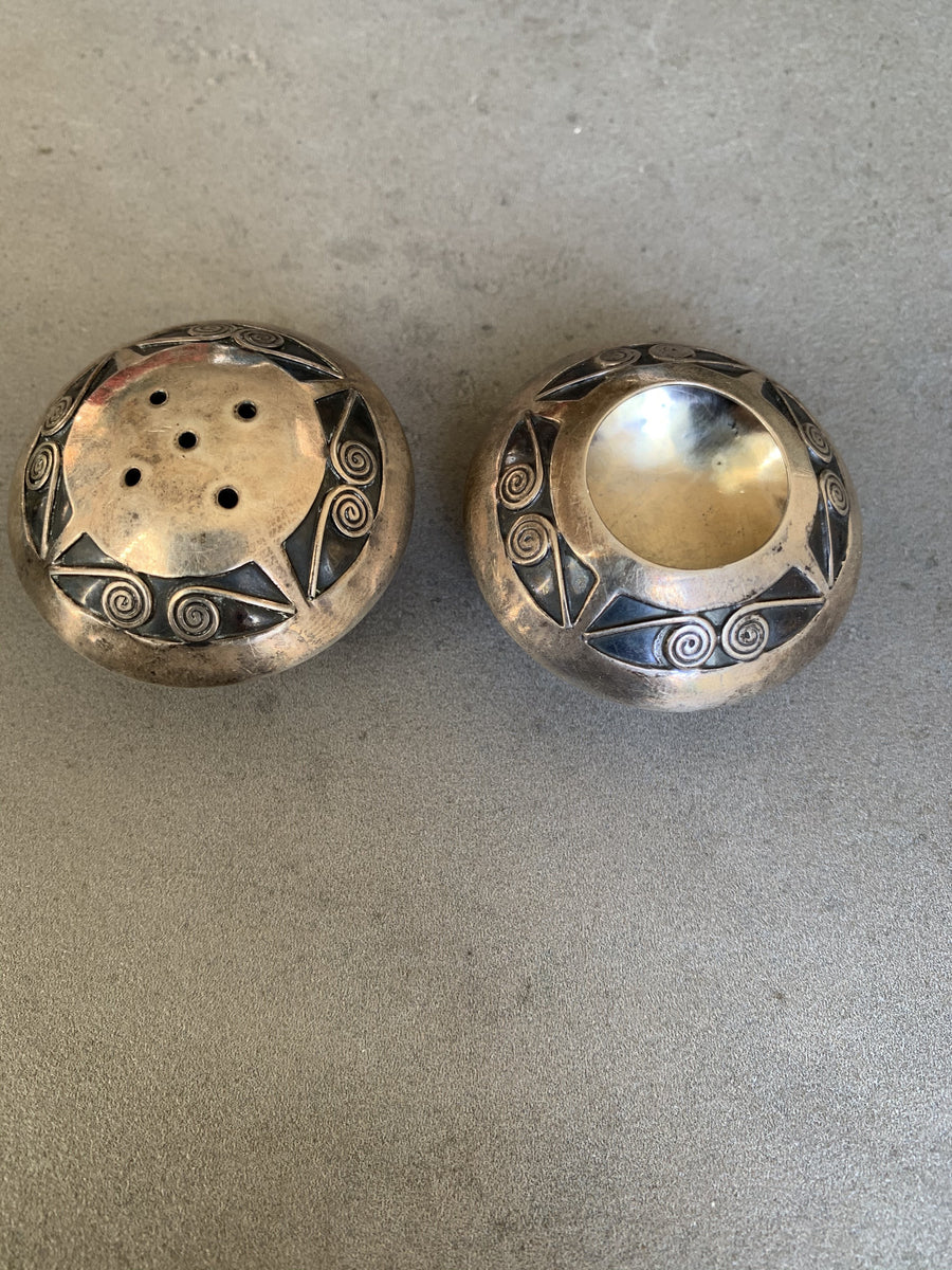 Tim Kee Whitman Sterling Salt & Pepper