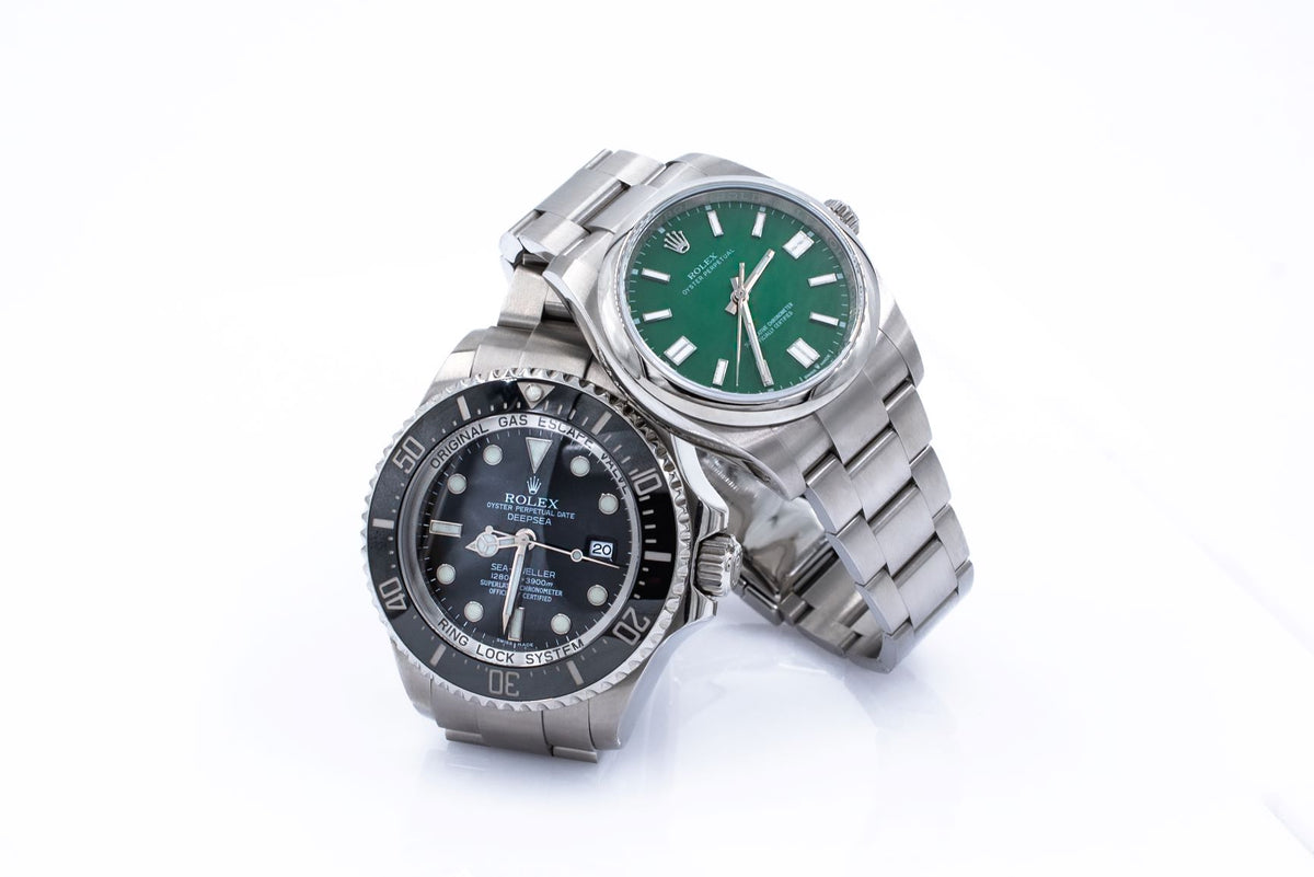 Stainless Steel Rolex Deep Sea Diver's Watch